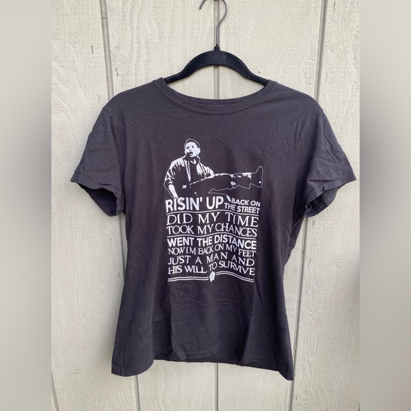 Hanes | Tops | Supernatural Fandom Merch Dean Eye Of The Tiger Black ...